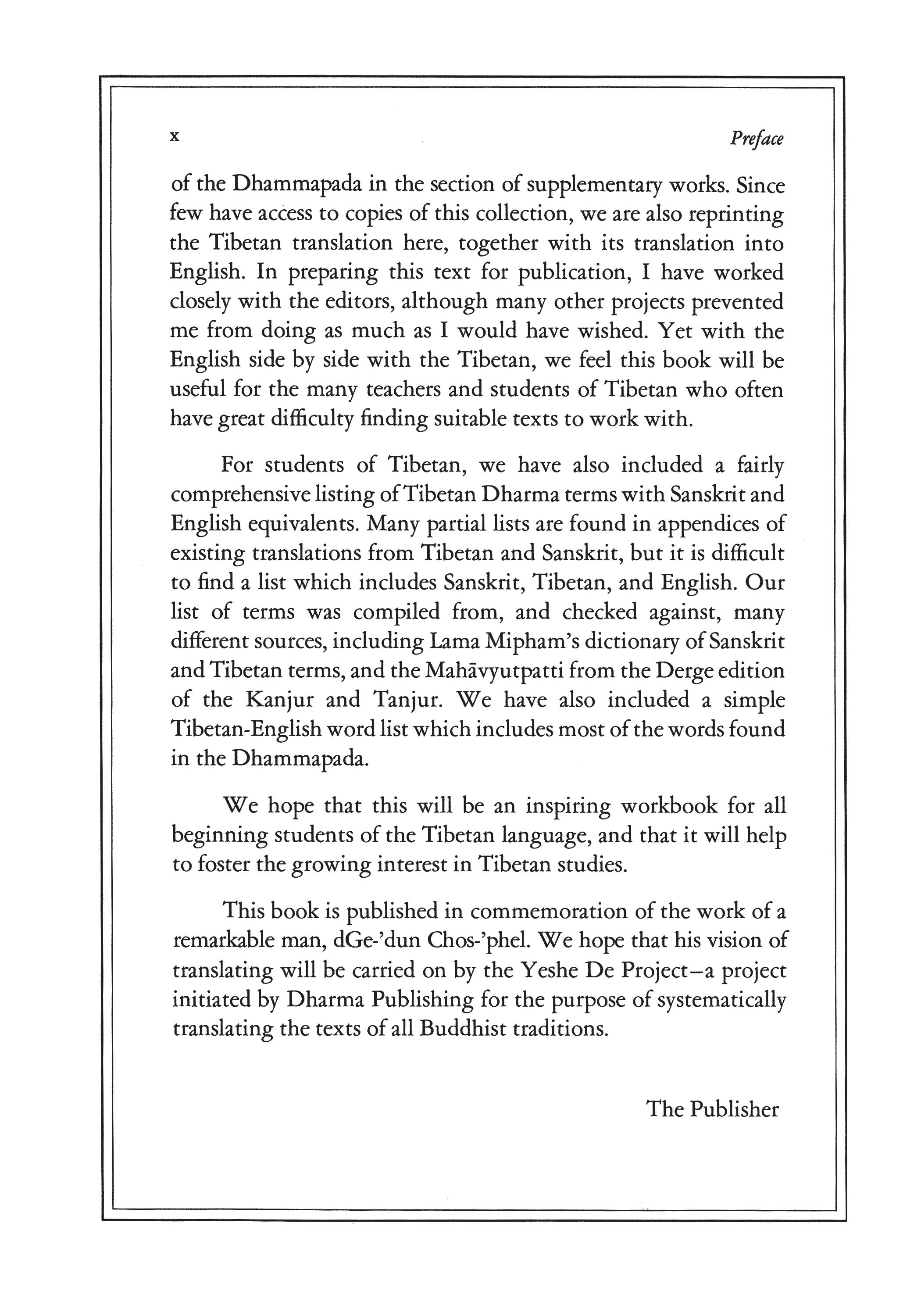 Dhammapada– Dharma Publishing